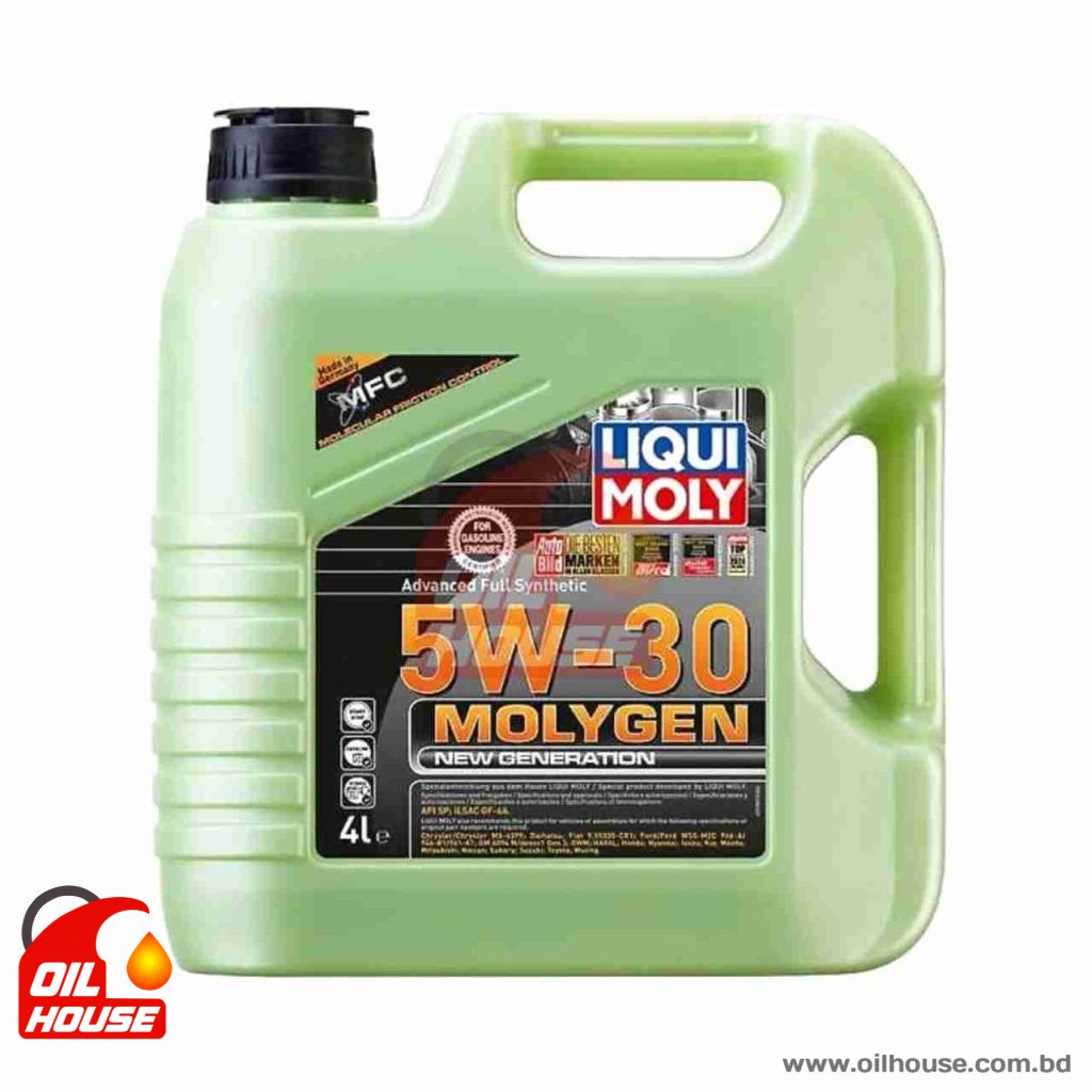 LIQUI MOLY MOLYGEN 5W-30 FULL SYNTHETIC ENGINE OIL 4L - Oil House ...