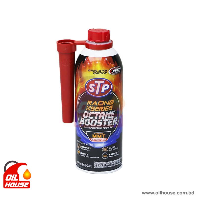 STP RACING SERIES OCTANE BOOSTER 473ml - Oil House Bangladesh