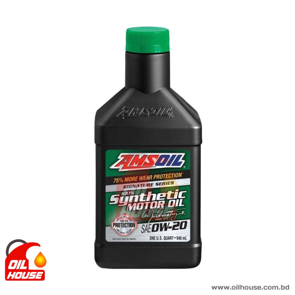 AMSOIL Signature Series 0W-20 Full Synthetic Motor Oil 946ML - Oil ...