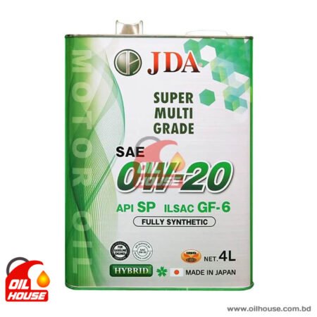 JDA 0W-20 FULL SYNTHETIC ENGINE OIL 4L - Oil House Bangladesh