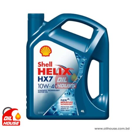 SHELL HELIX HX7 10W-40 SEMI SYNTHETIC 4L - Oil House Bangladesh
