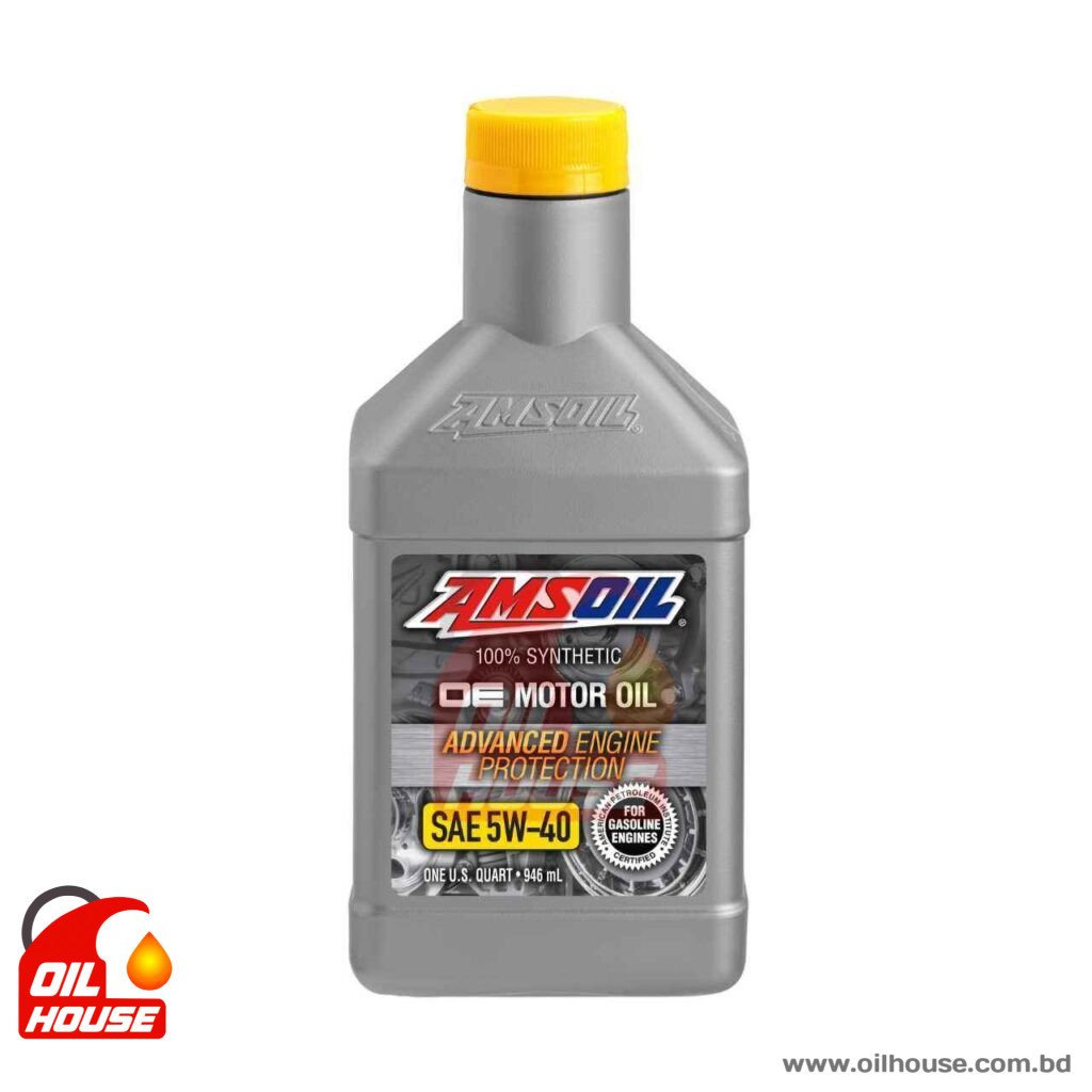 AMSOIL OE 5W-40 Full Synthetic Motor Oil 946ml - Oil House Bangladesh